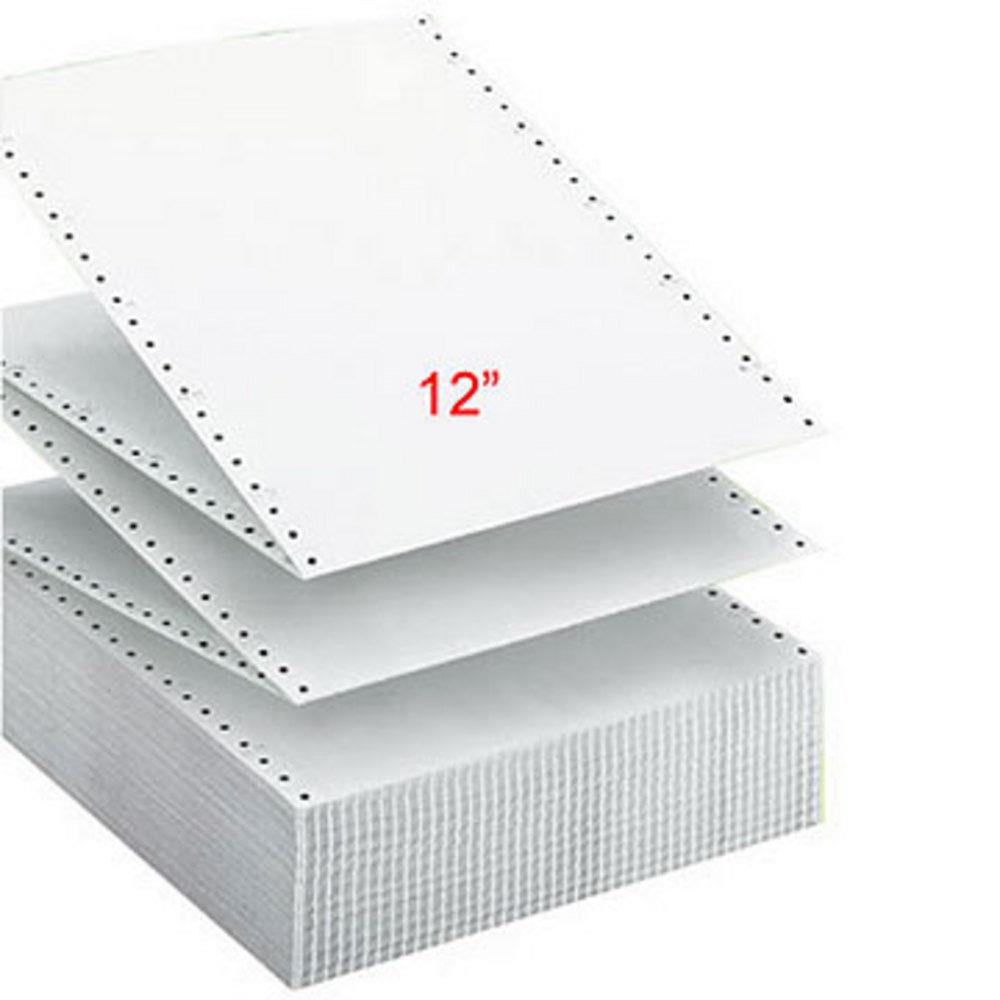 Papier listing Exacompta 305 x 240 mm blanc - 2 plis autocopiants : 56 ...