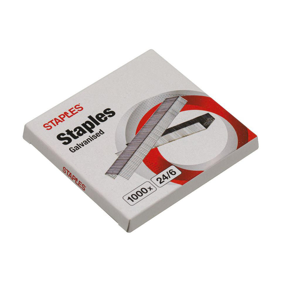 Agrafes 24/6 - boîte de 1000 - Achat pas cher