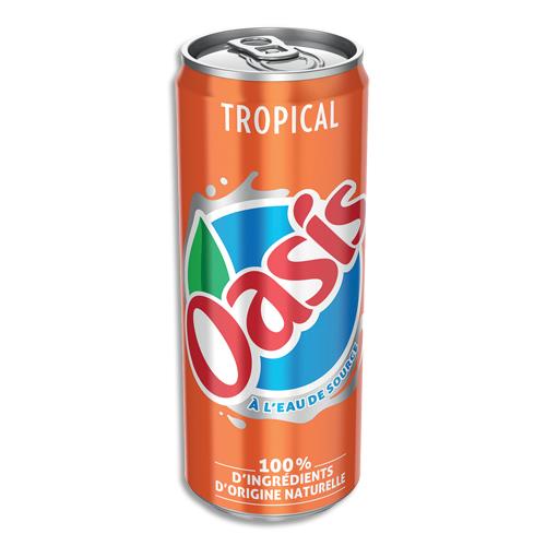 Oasis Tropical - canette de 33 cl - Achat pas cher
