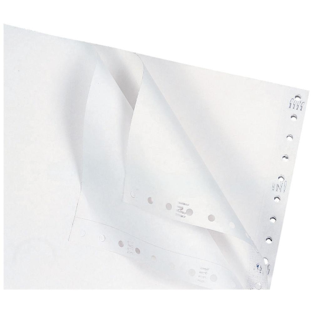 Papier listing Exacompta 380 mm x 11" 1 pli - sans impression - 70 g ...