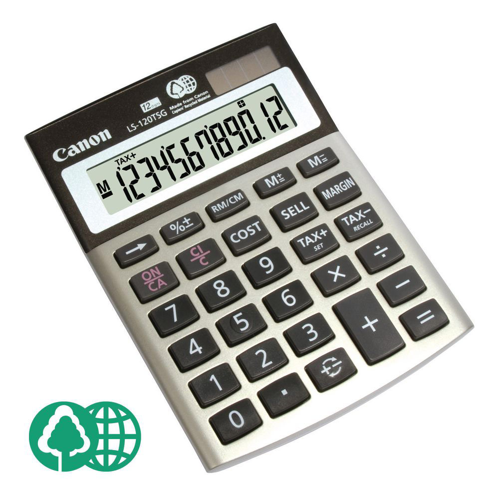 Calculatrice de bureau Canon LS-120tsg - Achat pas cher