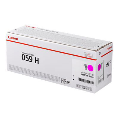Canon 059 H - Haute capacité - magenta - originale - cartouche de toner - pour i-SENSYS LBP852Cx ...