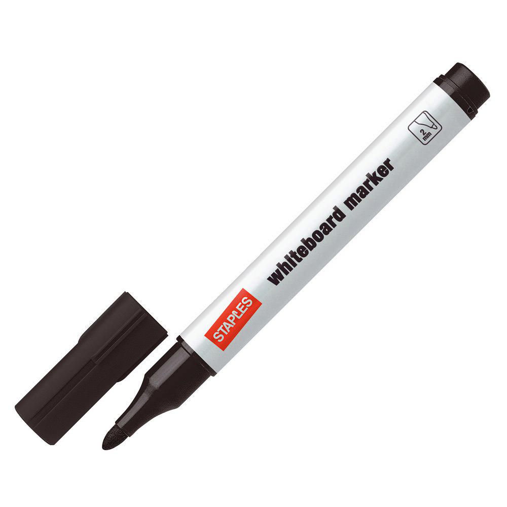 Marqueur effaçable tableau blanc pointe ogive 1,5 - 3 mm noir - Achat ...