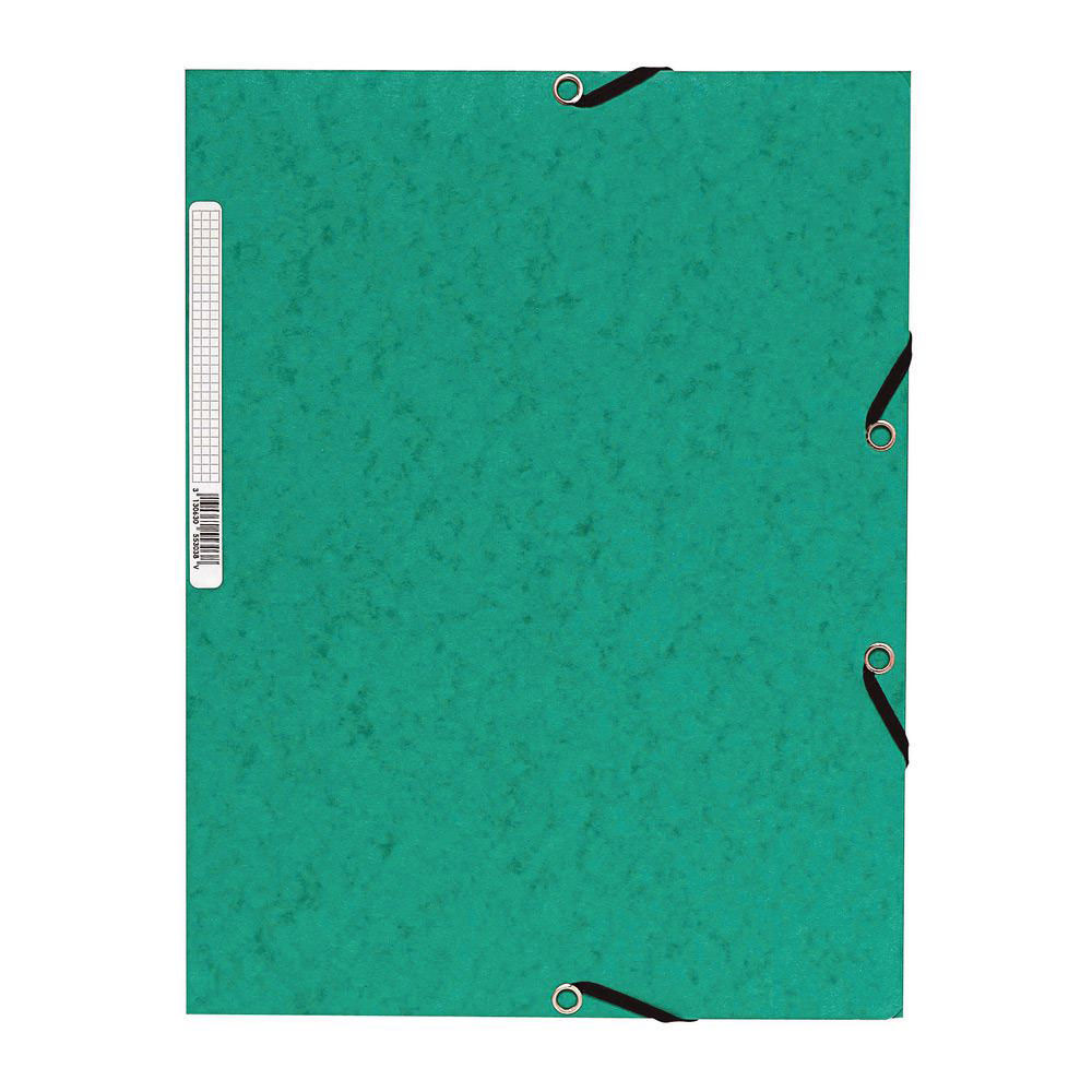 Chemise 3 rabats cartonnée Qualité Plus - vert foncé pas cher | Welcome ...