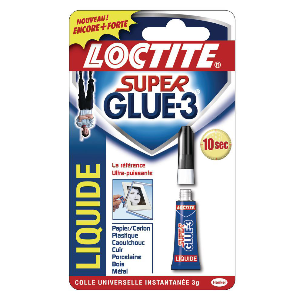 Colle Super-Glue-3 Original - tube 3 grammes - Achat pas cher