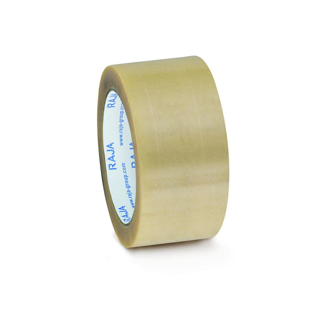 Ruban adhésif d'emballage résistant RAJA - en PVC silencieux 32 microns ...