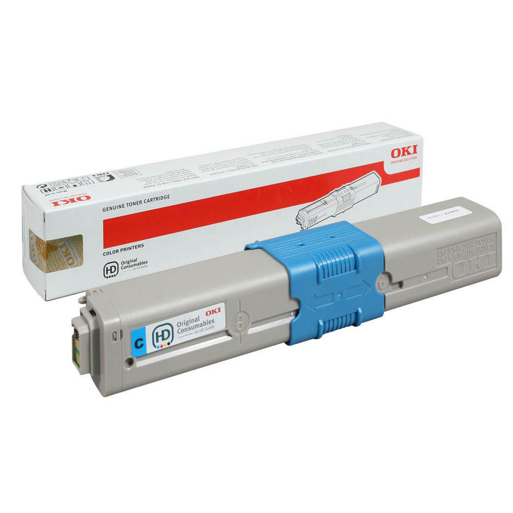 OKI - Cartouche de toner - 1 x cyan - 2000 pages - pour OKI MC352 ...
