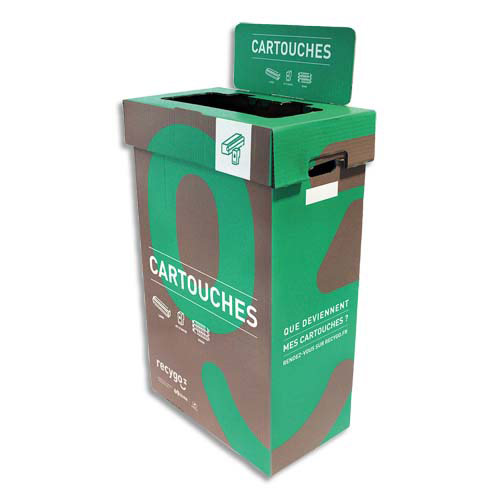 Collecteurs de cartouches Ecobox Recygo - en carton recyclé - 95L - L45 ...
