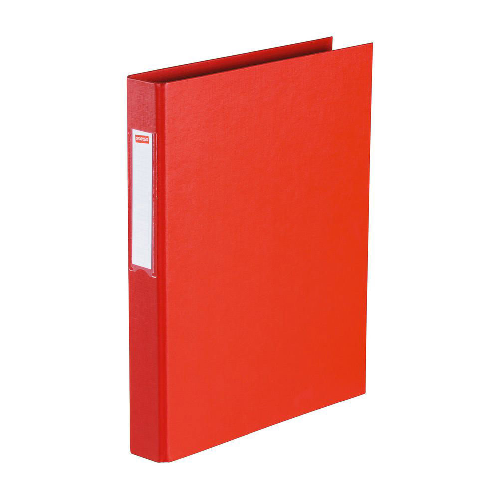 Classeur 4 anneaux - polypropylène rigide - dos 3,8 cm - rouge - Achat ...