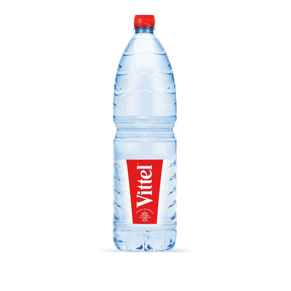 Bouteille d'eau minérale Vittel - 1,5 L - Achat pas cher