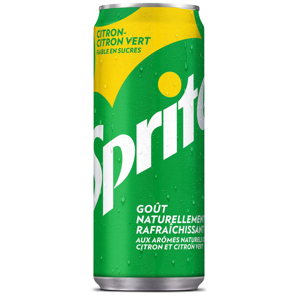 Sprite citron - canette slim de 33 cl - Achat pas cher