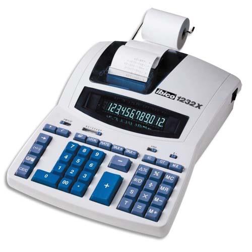 Calculatrice de bureau professionnelle avec imprimante Ibico Calcul ...