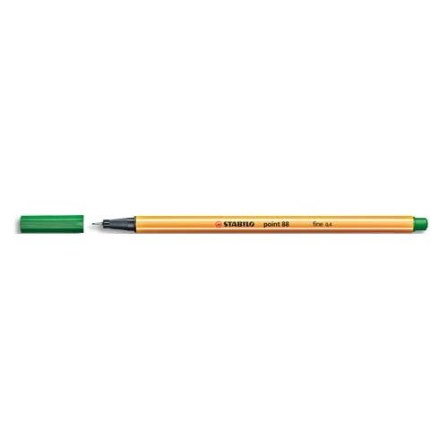 Stylo feutre Stabilo Point 88 - pointe fine - vert - 88/36 - Achat pas cher