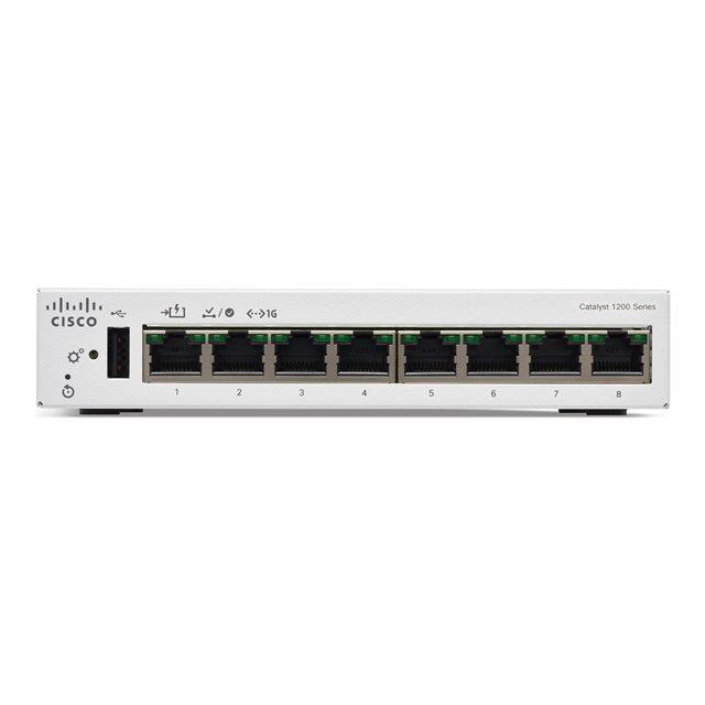 Cisco Catalyst 1200-8T-D - Commutateur - gigabit ethernet - C3 ...